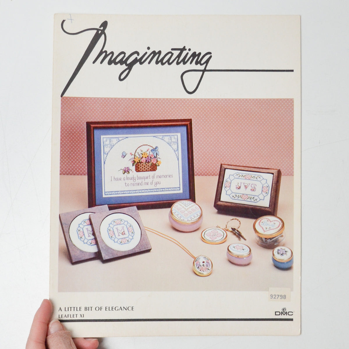 A Little BIt of Elegance Cross Stitch Pattern Booklet - Imaginating Le – Make & Mend