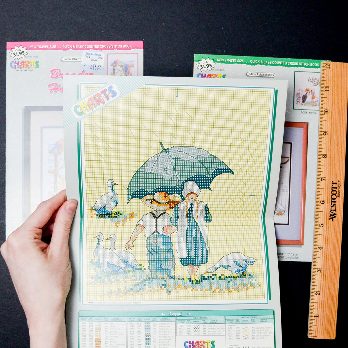 Color Charts Cross Stitch Pattern Bundle - Set of 3 – Make & Mend