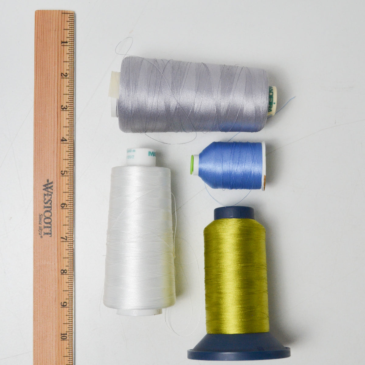 Shiny and Metallic Thread - 4 Spools – Make & Mend