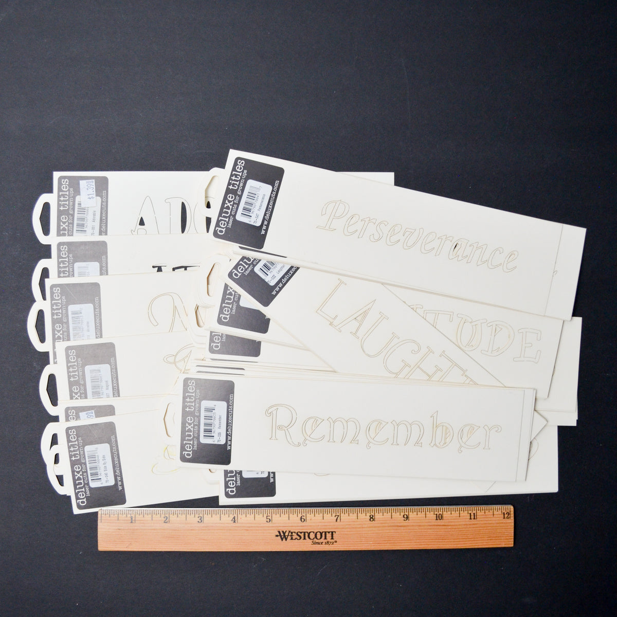 Deluxe Titles Stencil Bundle – Make & Mend