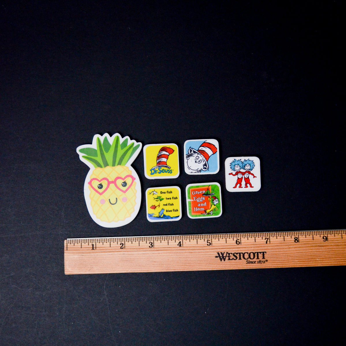 Pineapple + Dr. Seuss Eraser Bundle – Make & Mend