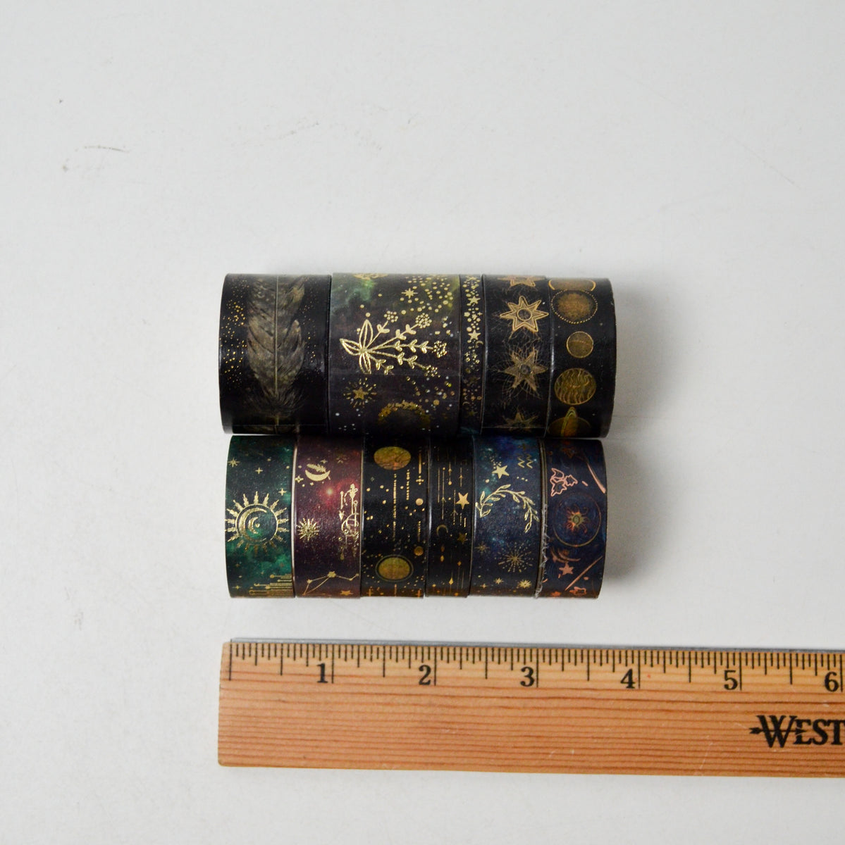 Dark Washi Tape Bundle – Make & Mend