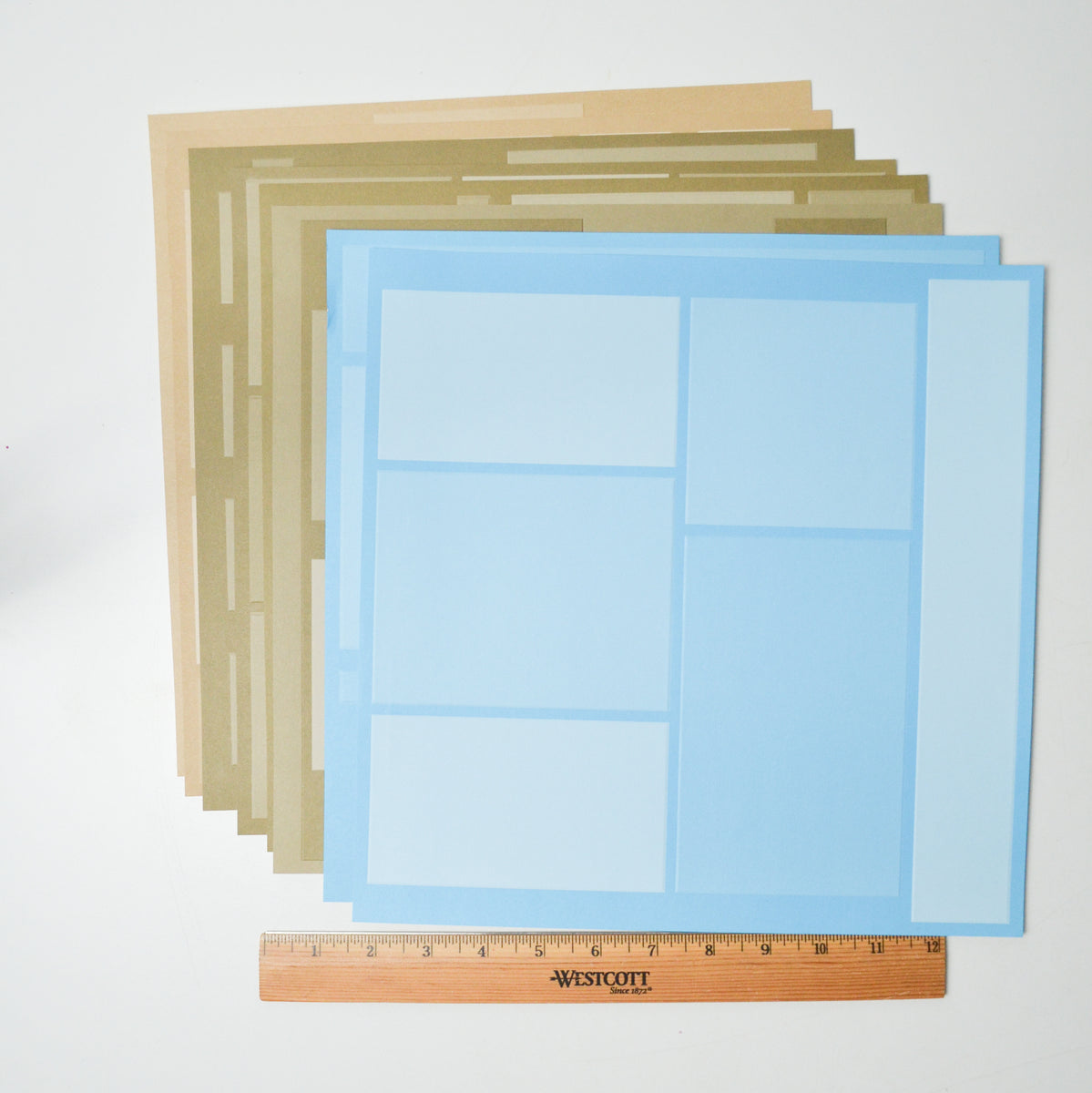 Layout Guide Scrapbook Paper Bundle – Make & Mend