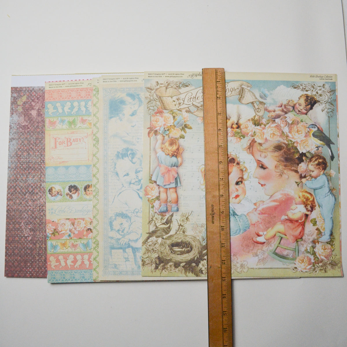 Assorted 12x12" Scrapbooking Paper Bundle – Make & Mend