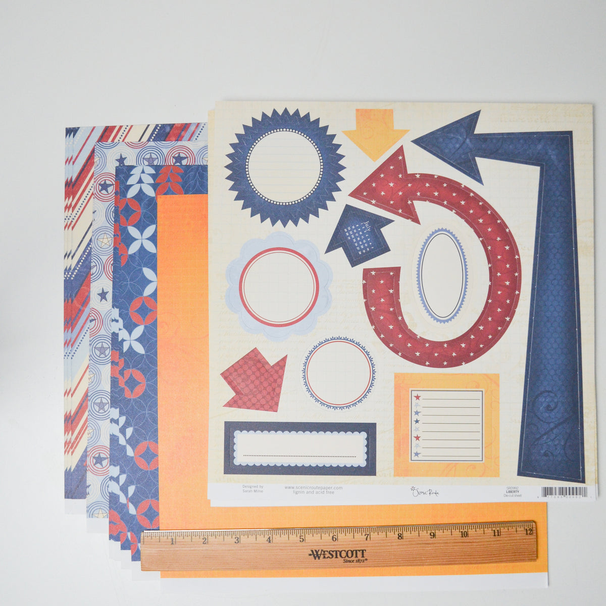 Patterned Scrapbooking Paper Bundle – Make & Mend
