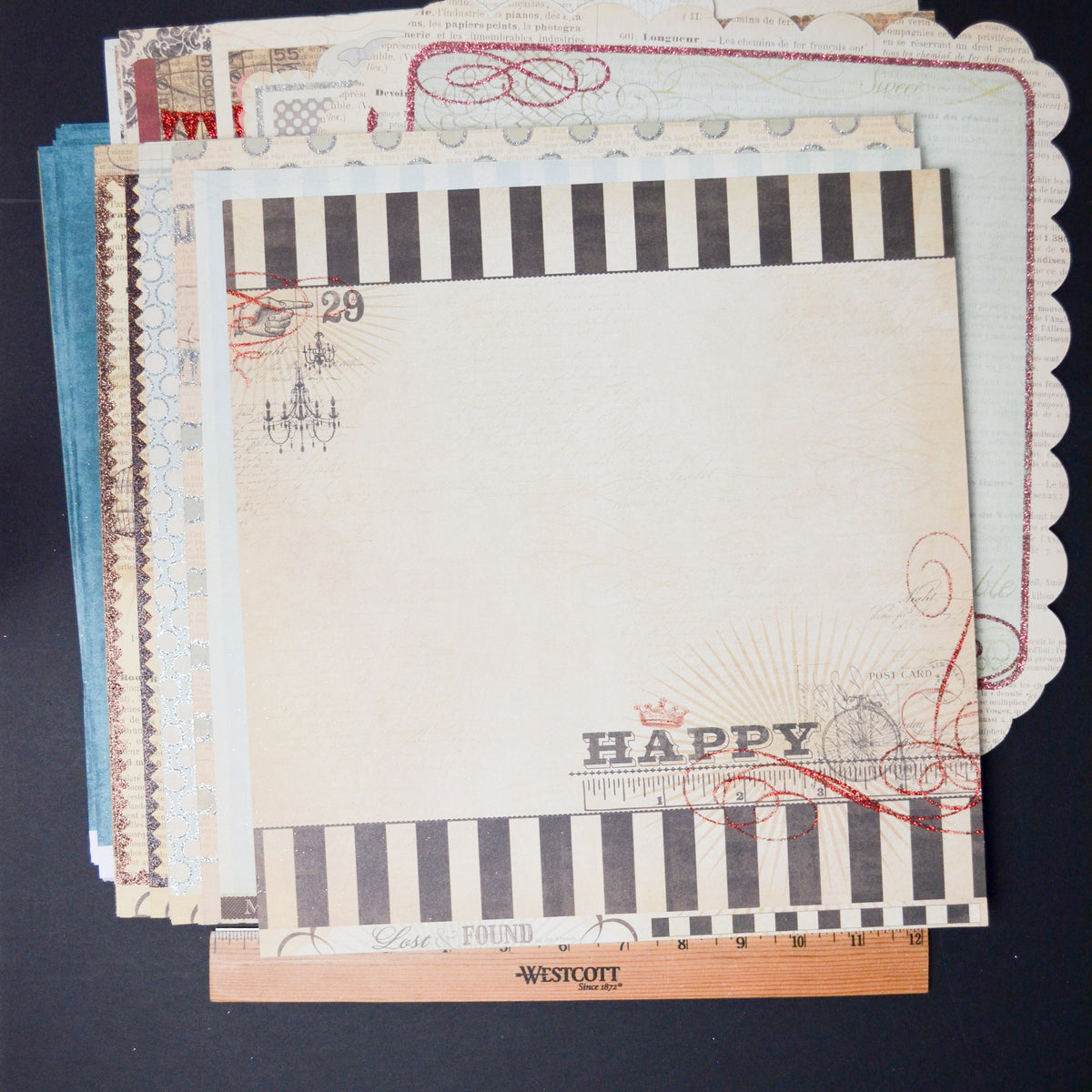 Muted Scrapbook Paper Bundle – Make & Mend