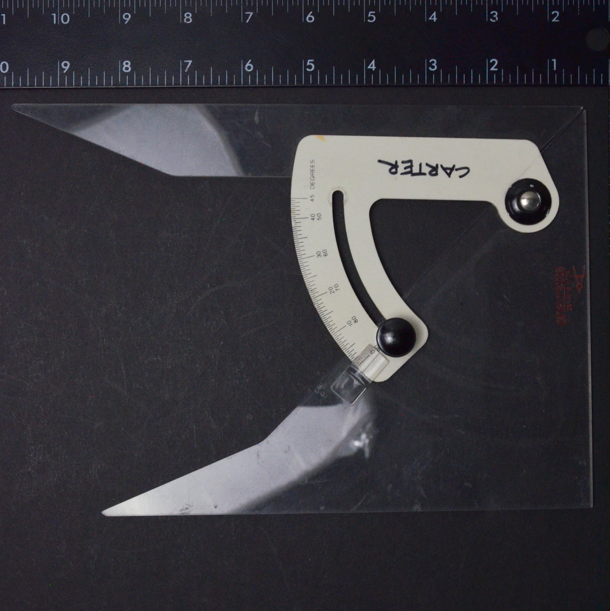 Charette Adjustable Triangle Rule – Make & Mend