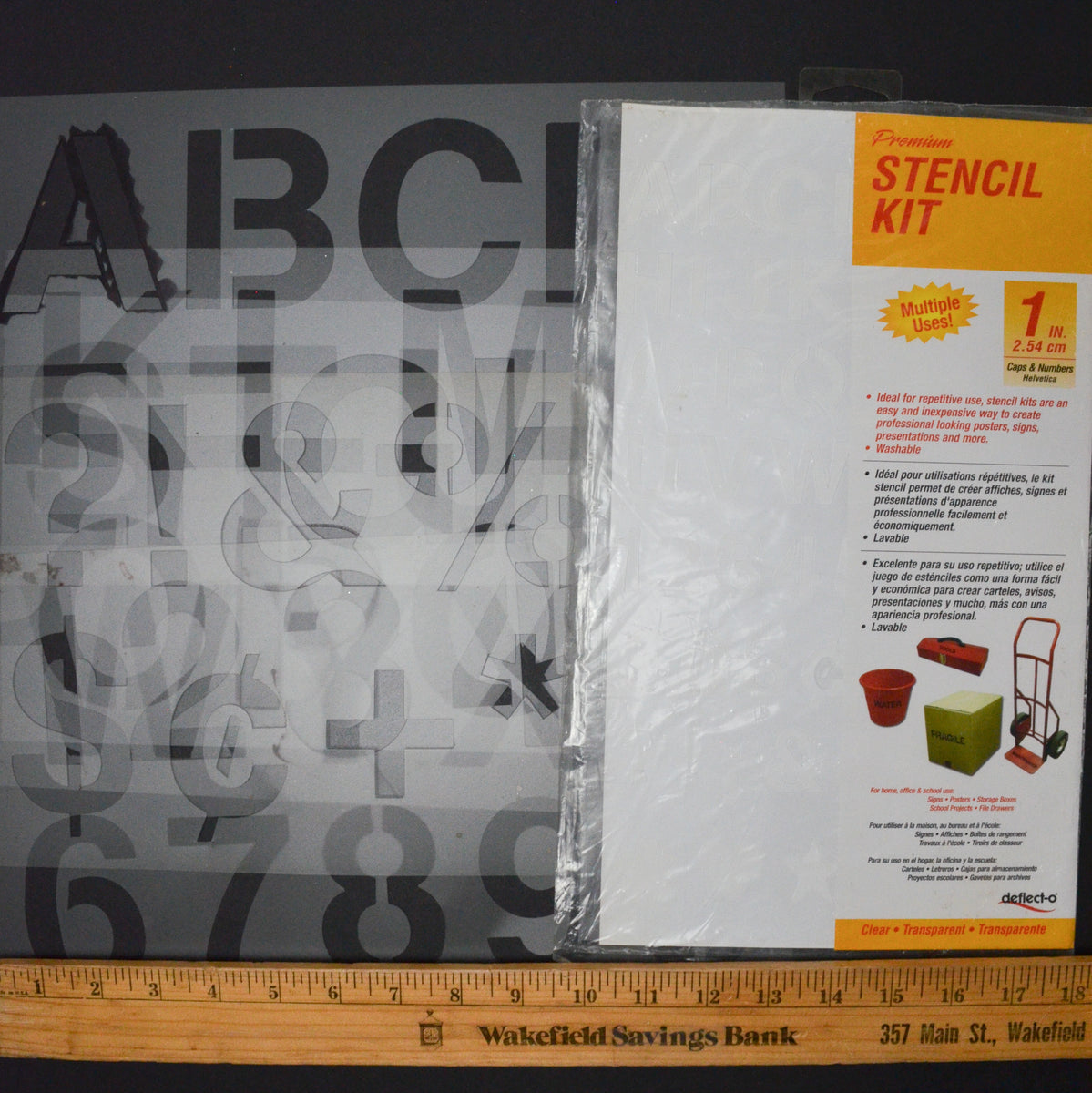 Alphanumeric Stencil Set – Make & Mend