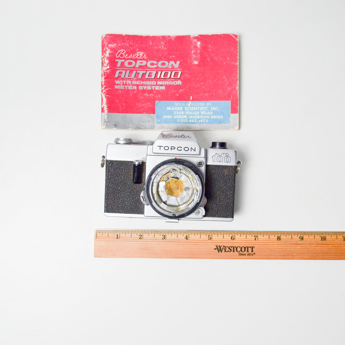 Topcon Auto 100 Camera – Make & Mend