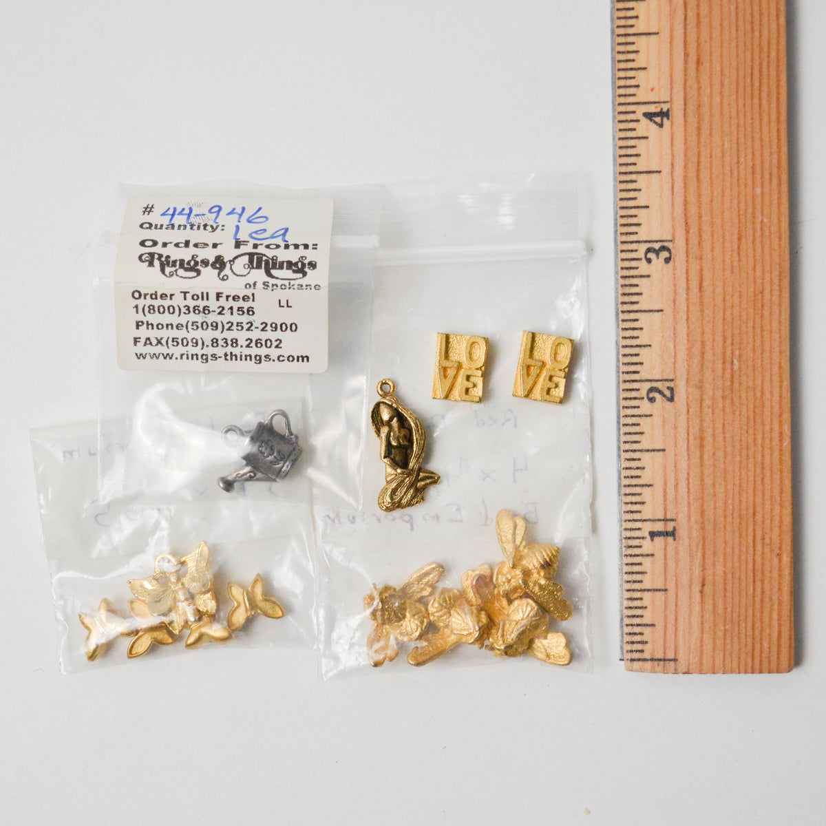 Gold Tone Metal Charm Bundle – Make & Mend