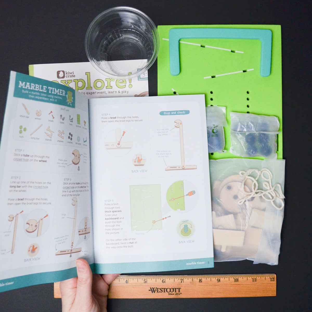Kiwi Crate Marble Timer Kit – Make & Mend