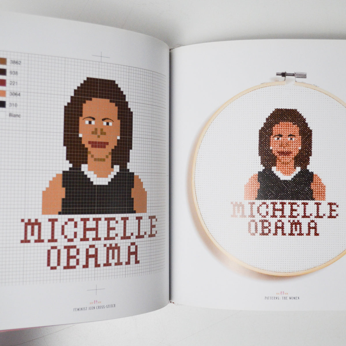 Feminist Icon Cross Stitch Book – Make & Mend
