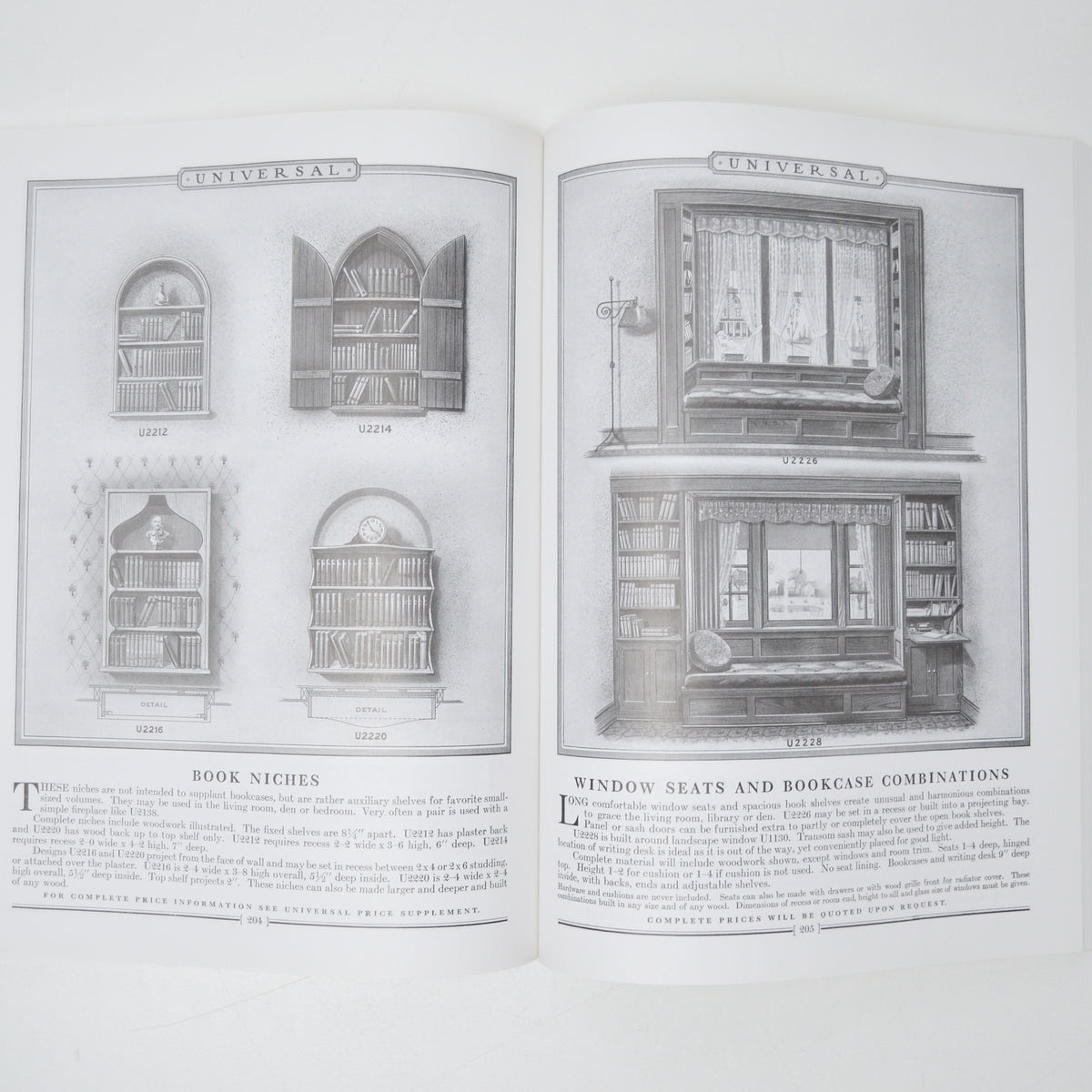 Universal Millwork Catalog Book – Make & Mend