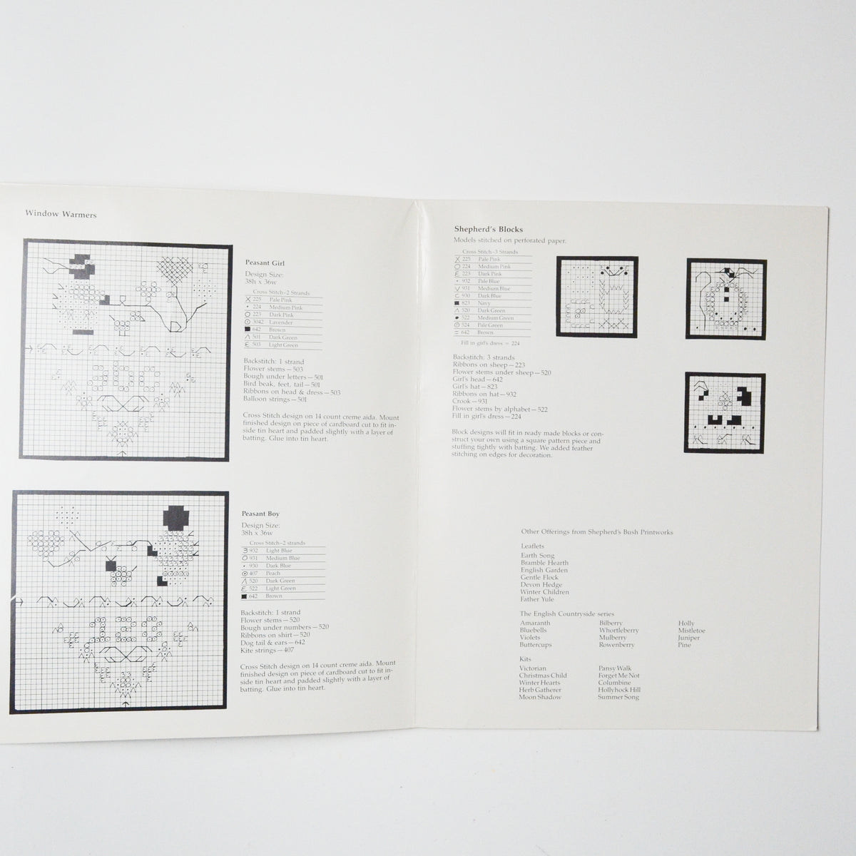 Shepherd's Bush Printworks Shepherd's Earth Cross Stitch Pattern – Make ...