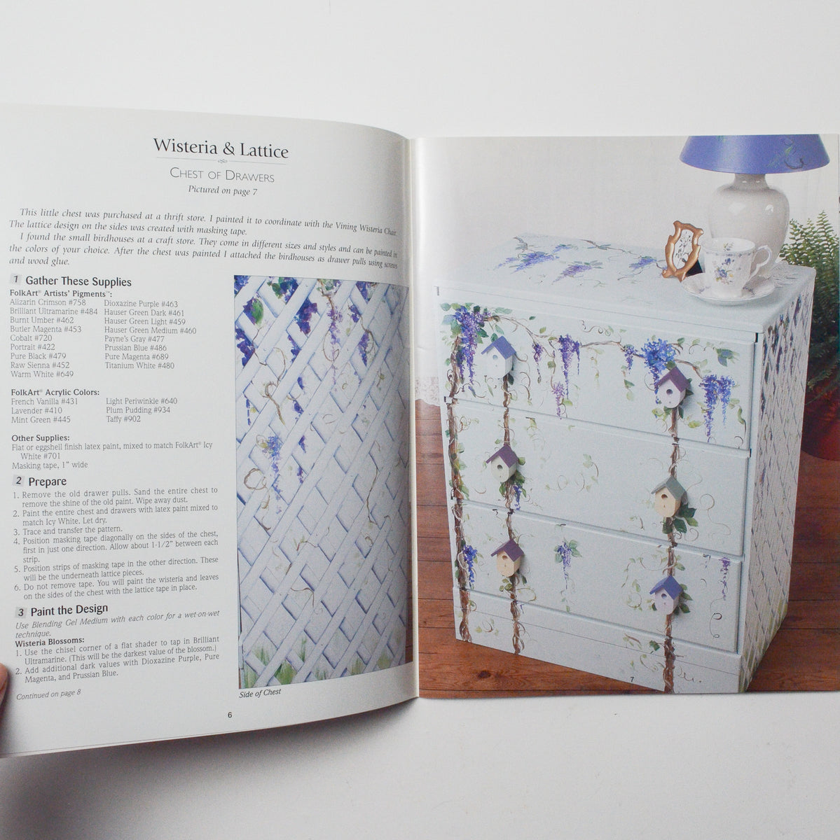 Second Time Around Decorative Furniture Painting Booklet – Make & Mend