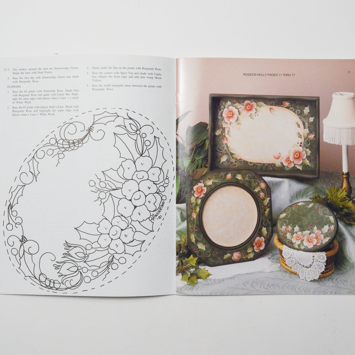 Tolehaven Christmas Decorative Tole Painting Booklet – Make & Mend