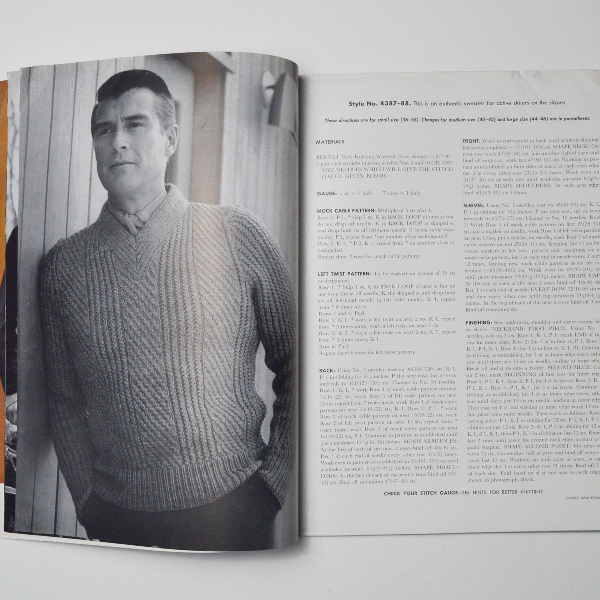 Bernat Handicrafter Book No. 88 – Make & Mend