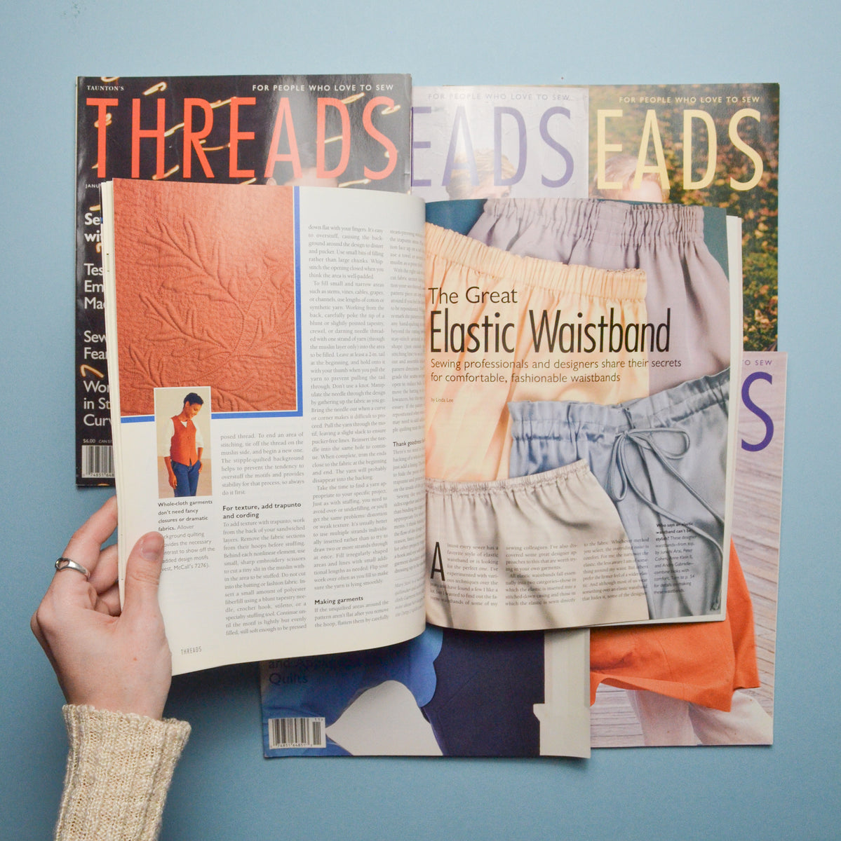 Threads Magazine, 1999 - 6 Issues #80-85 – Make & Mend