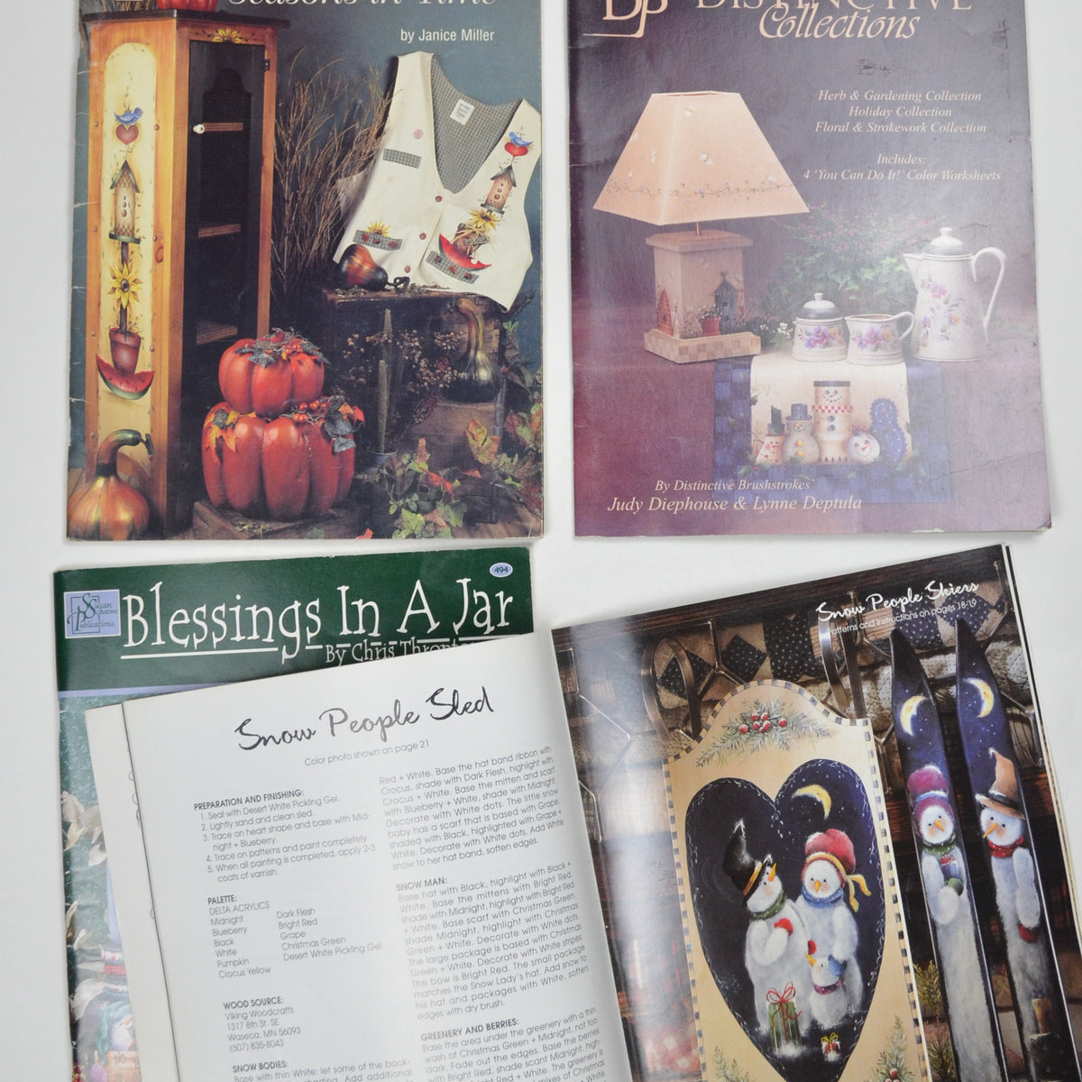 Tole Painting Booklets - Bundle of 4 – Make & Mend