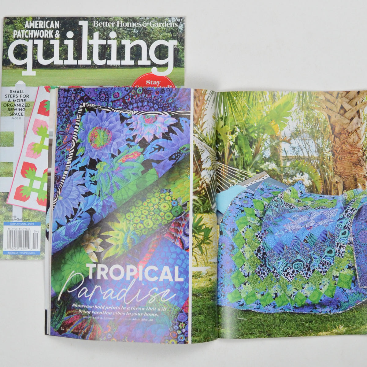 American Patchwork & Quilting Magazines, 2021 - Set of 2 – Make & Mend