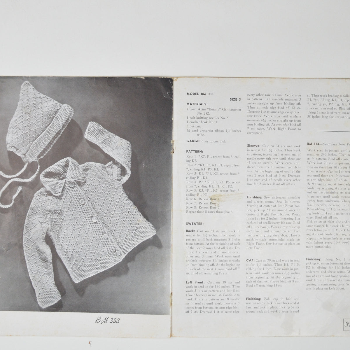 Baby Hand Knits by Botany - Vol IX – Make & Mend