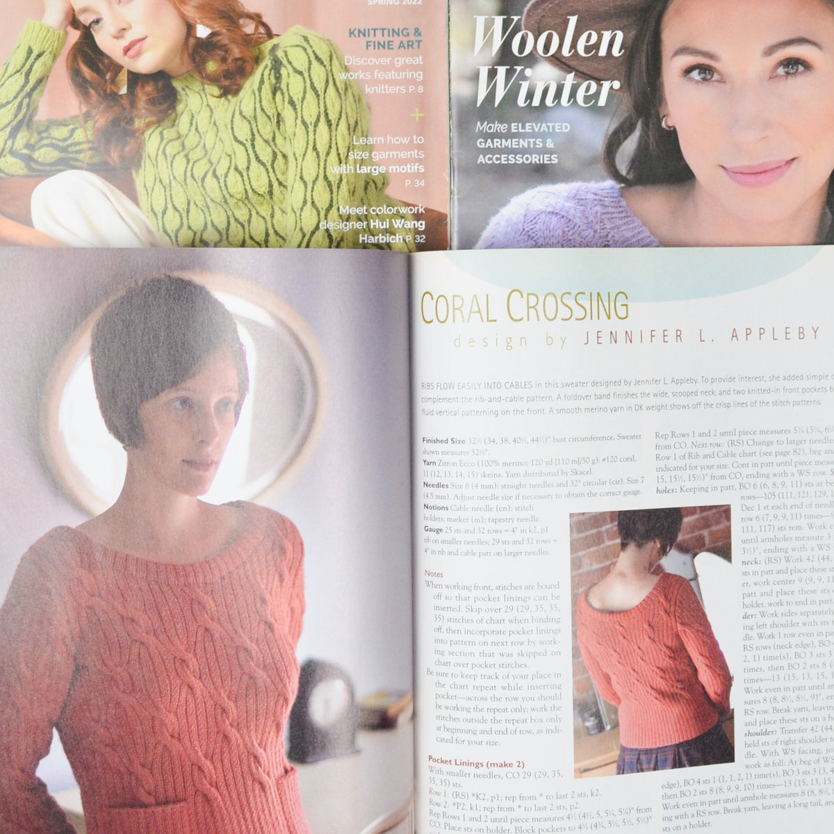 Interweave Knits Magazines - Set of 3 – Make & Mend
