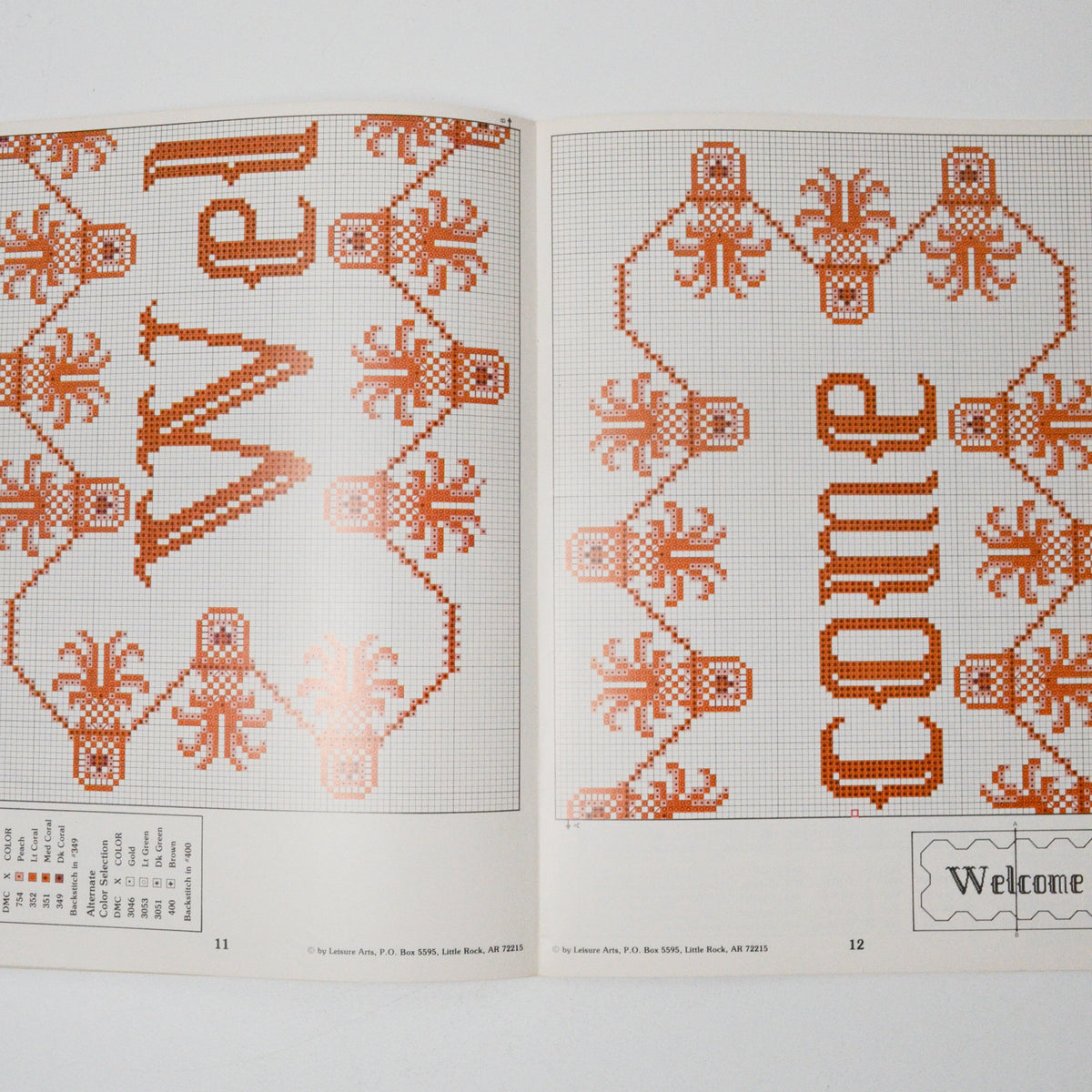 Charted Classic Samplers Cross Stitch Pattern Booklet – Make & Mend