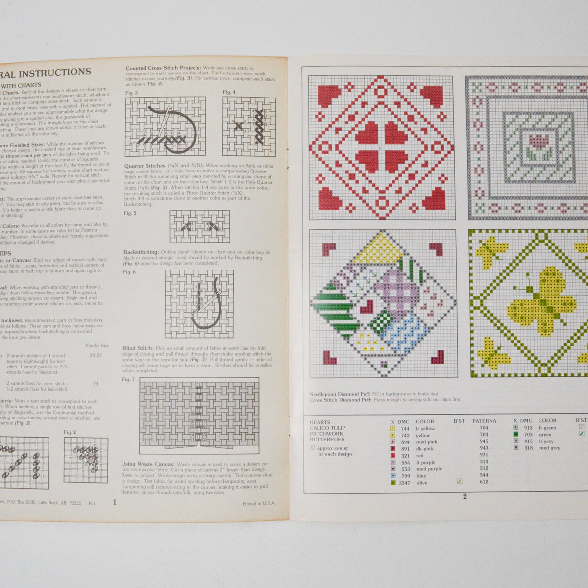 Sachets + Pincushions for Cross Stitch + Needlepoint Leisure Arts Leaf ...