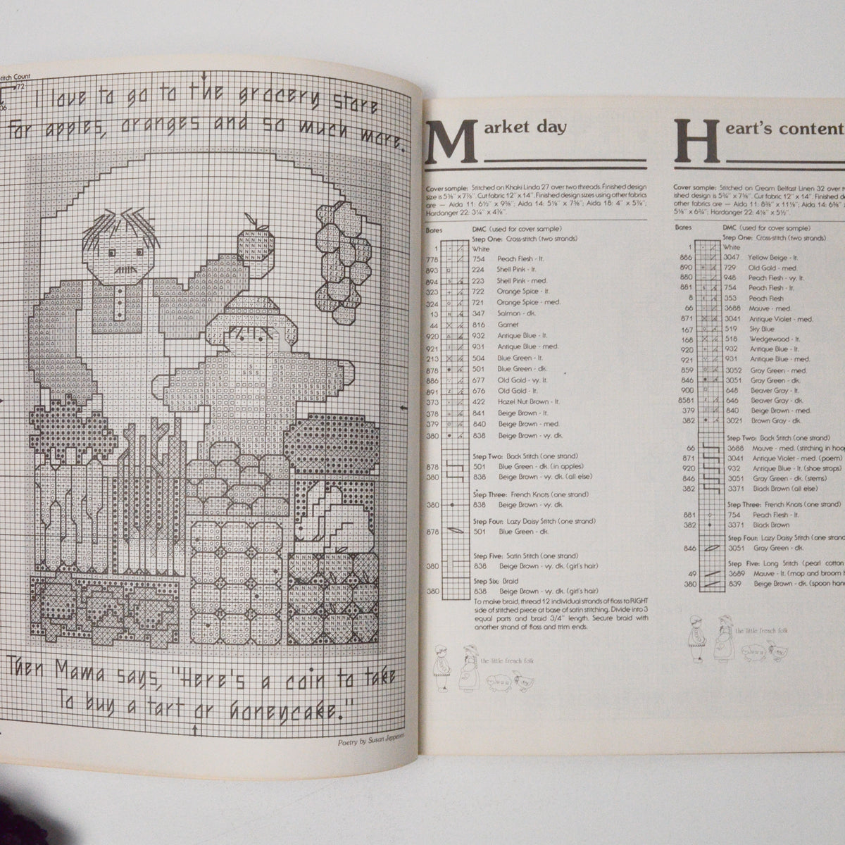 Folk Tales Cross Stitch Pattern Booklet – Make & Mend