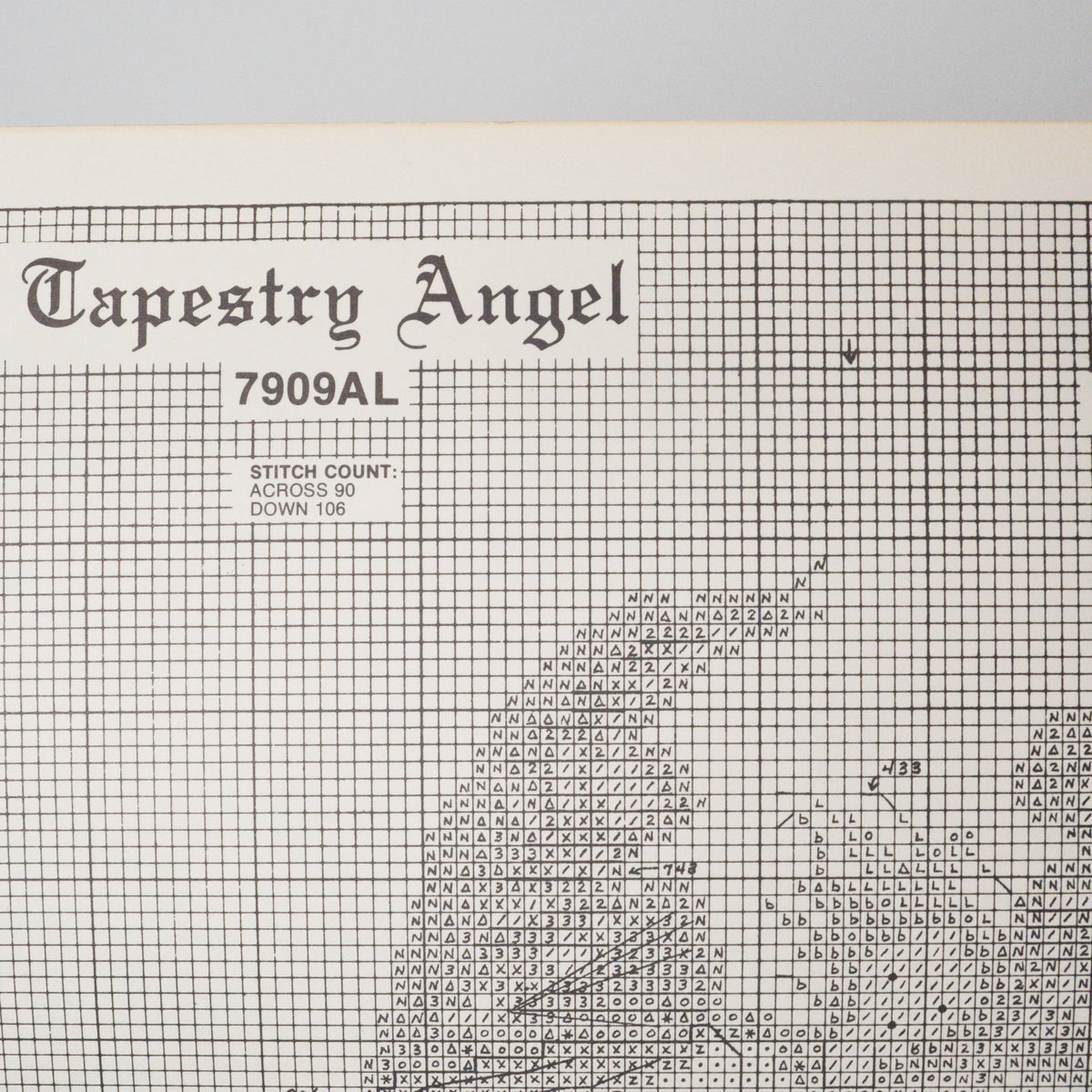 Tapestry Angel Cross Stitch Pattern – Make & Mend