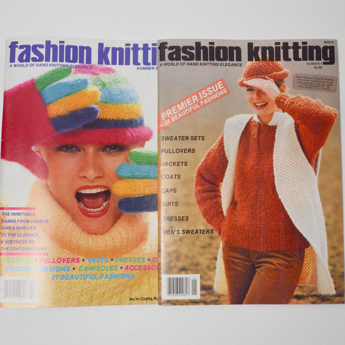 Fashion Knitting Magazines No. 1 + No. 2 – Make & Mend