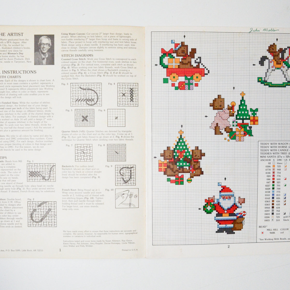 It's Christmastime! Cross Stitch Pattern Booklet - Leisure Arts Leafle ...