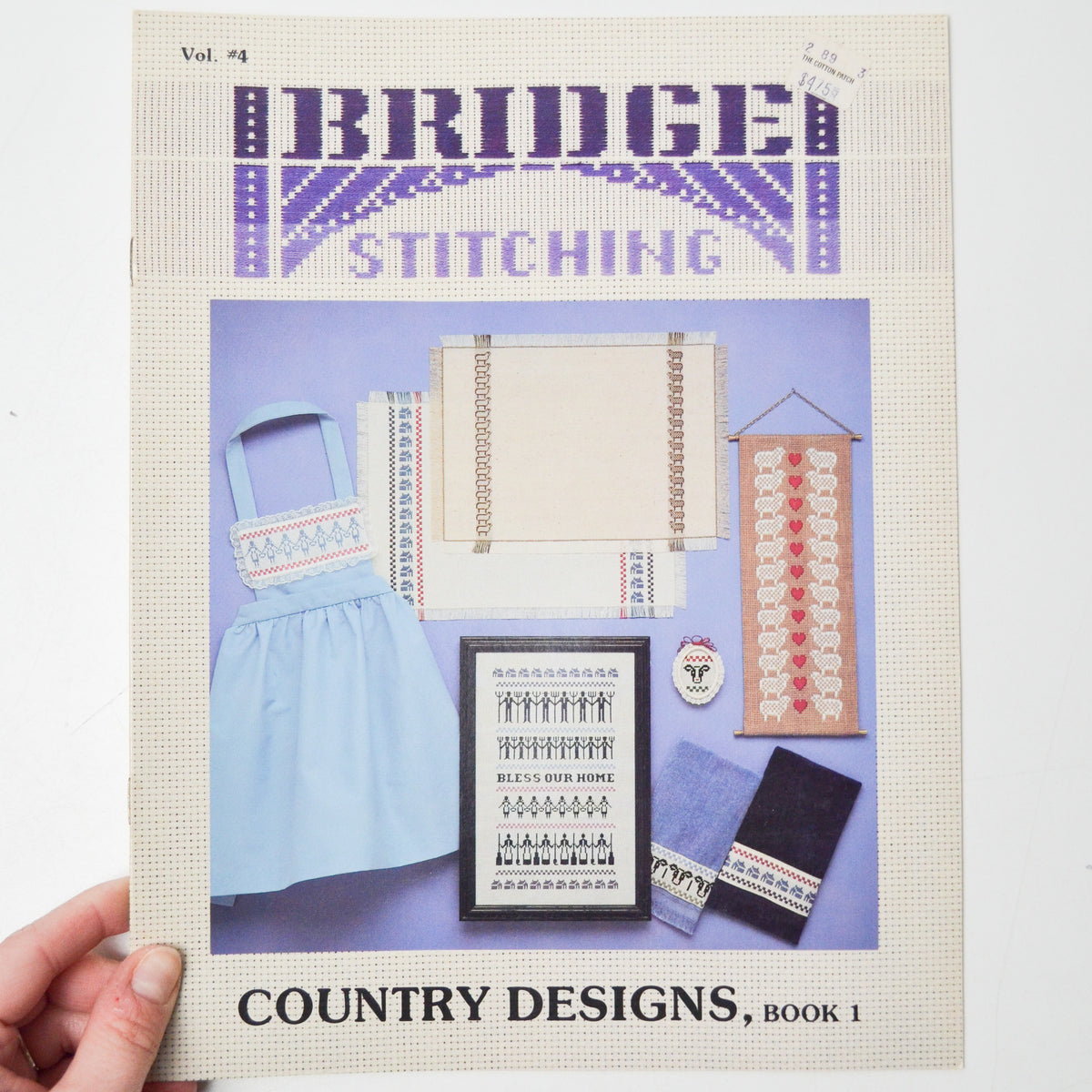 Bridge Stitching Country Designs Book 1 Cross Stitch Pattern Booklet ...