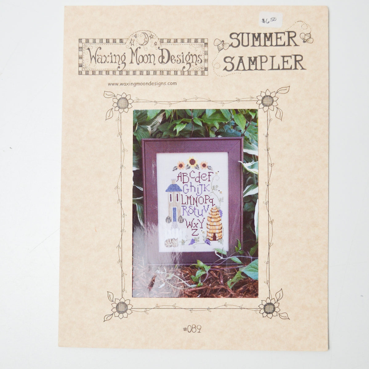 Waxing Moon Designs Summer Sampler Cross Stitch Pattern Booklet – Make ...