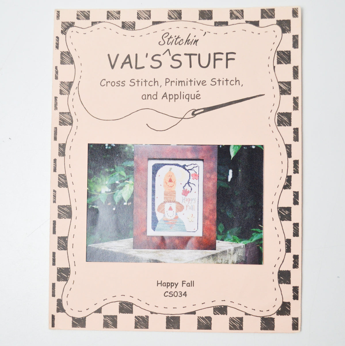 Val's Stitchin' Stuff Happy Fall Cross Stitch Pattern Booklet – Make & Mend