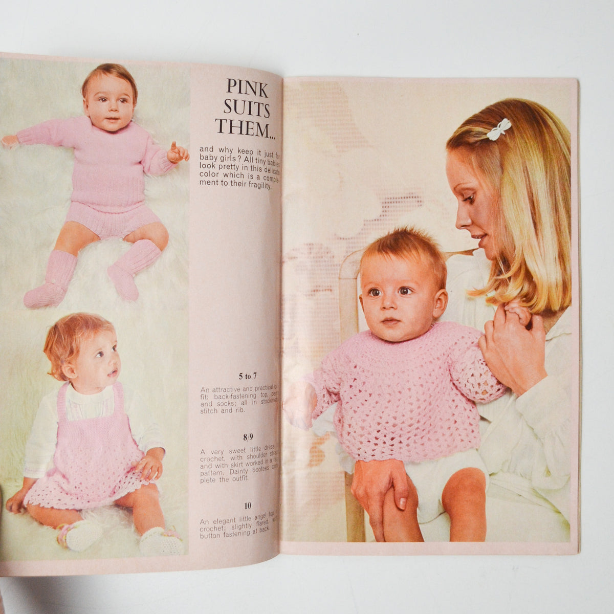 Mon Tricot Baby Knitting Magazine - Spring/Summer 1973 – Make & Mend