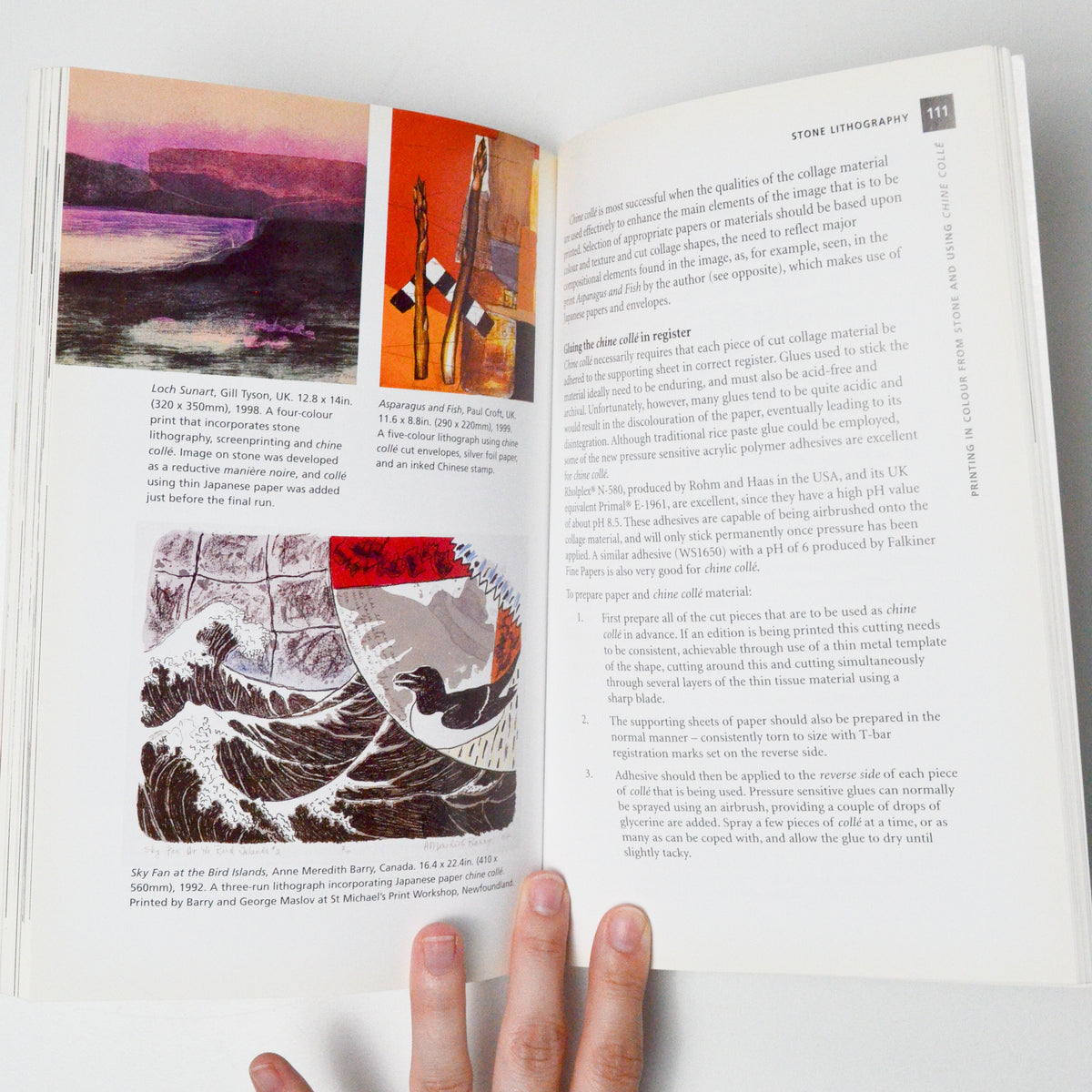 Stone Lithography Book – Make & Mend
