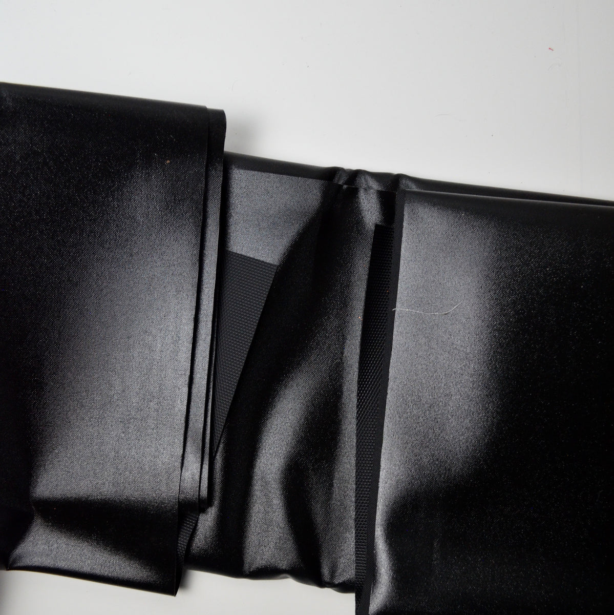 Black Stiff Fabric Surface Plastic Sheet - 55" x 88" – Make & Mend