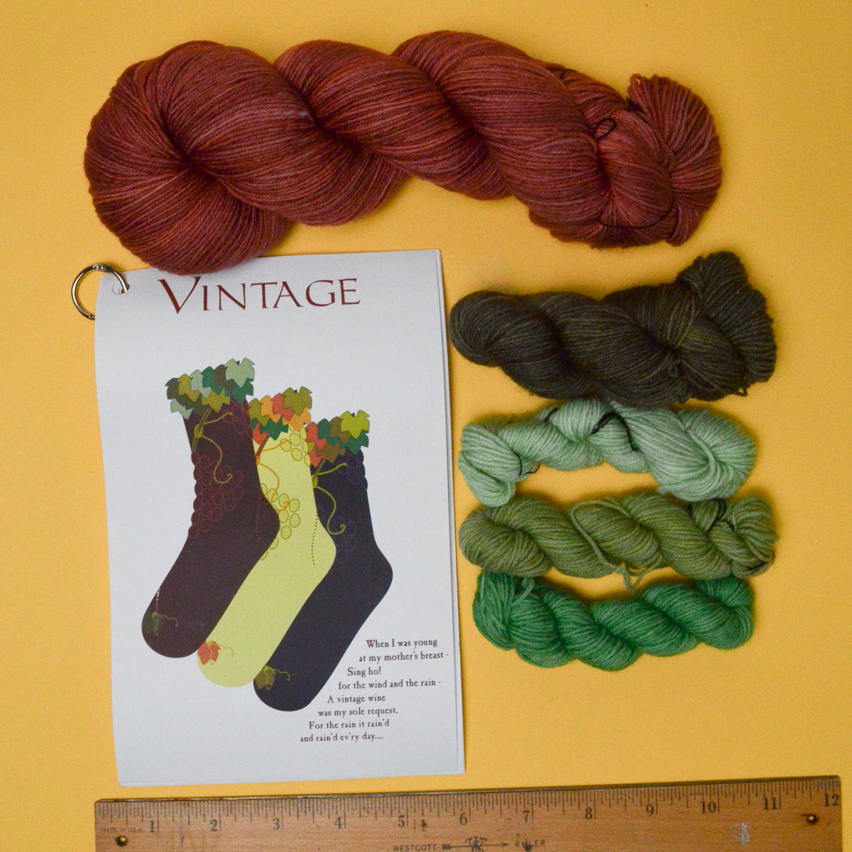 Tsarina of Tsocks Vintage Sock Knitting Kit - Women's Medium/Large ...