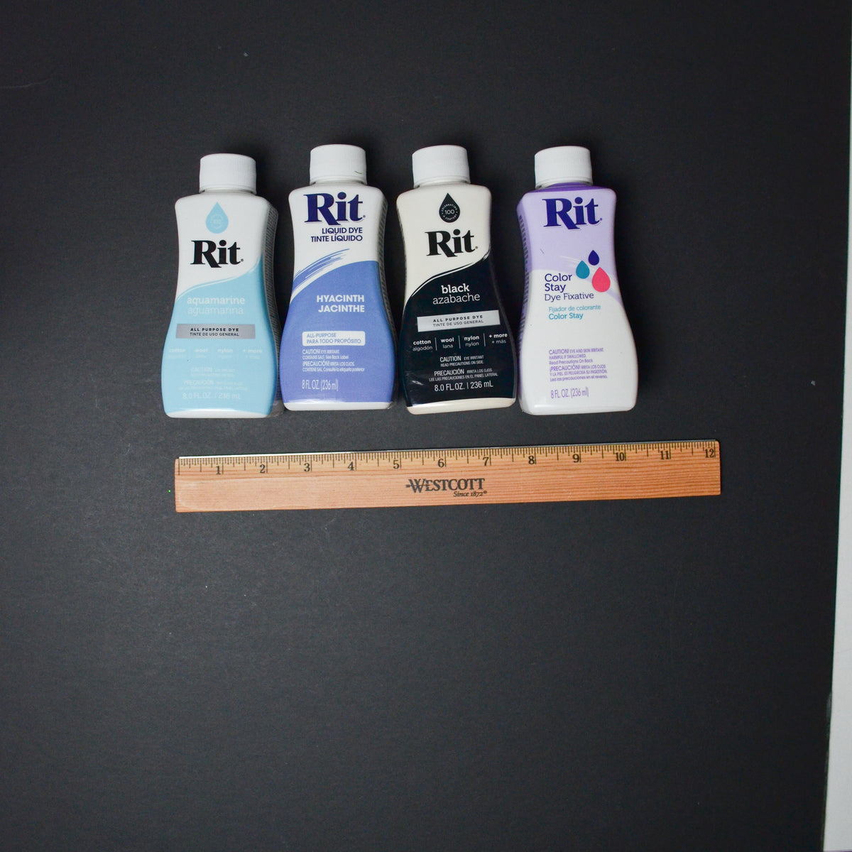 Rit Dye + Fixative - 4 Bottles – Make & Mend