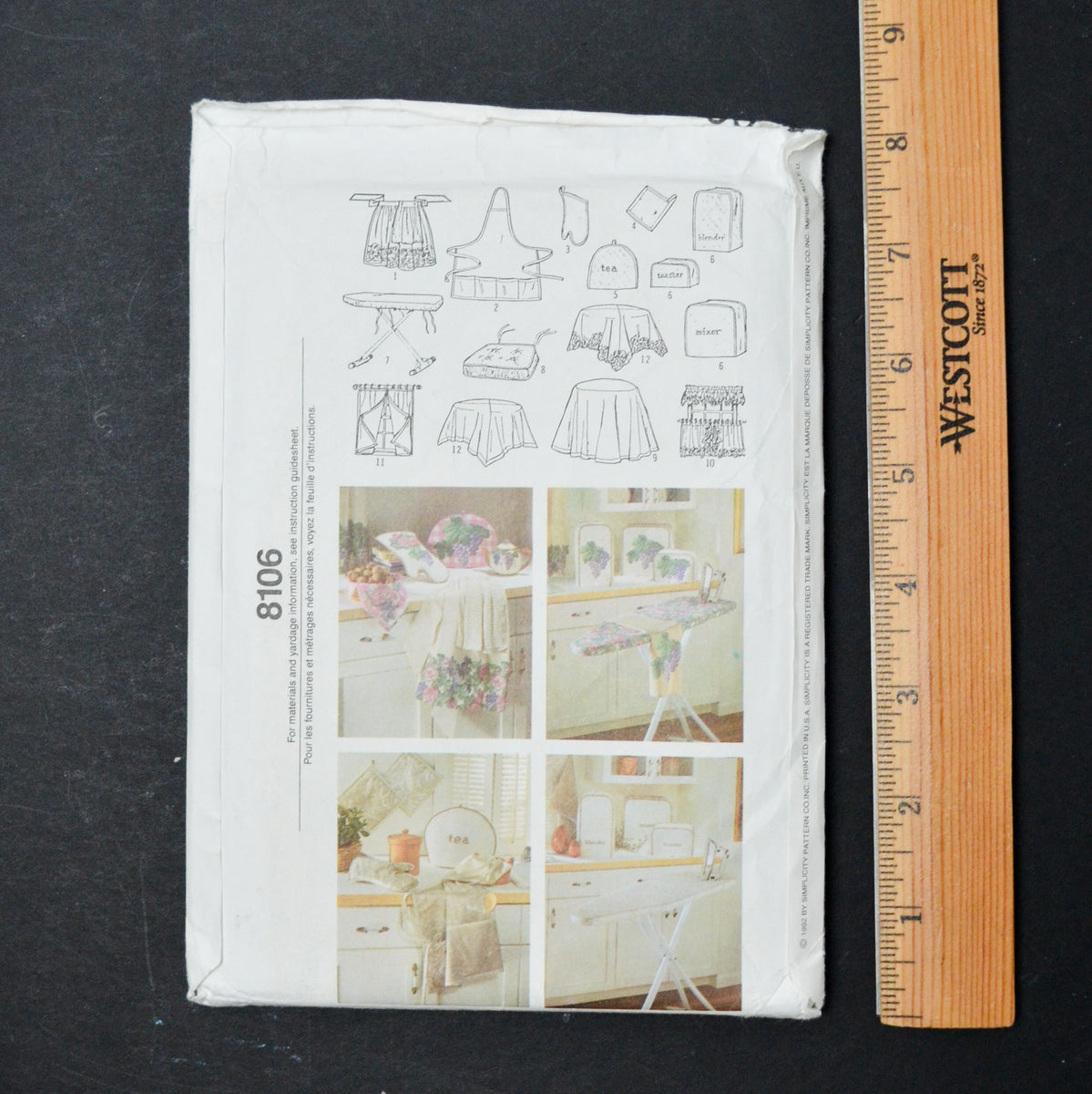 Simplicity House 8106 Kitchen Essentials Sewing Pattern – Make & Mend