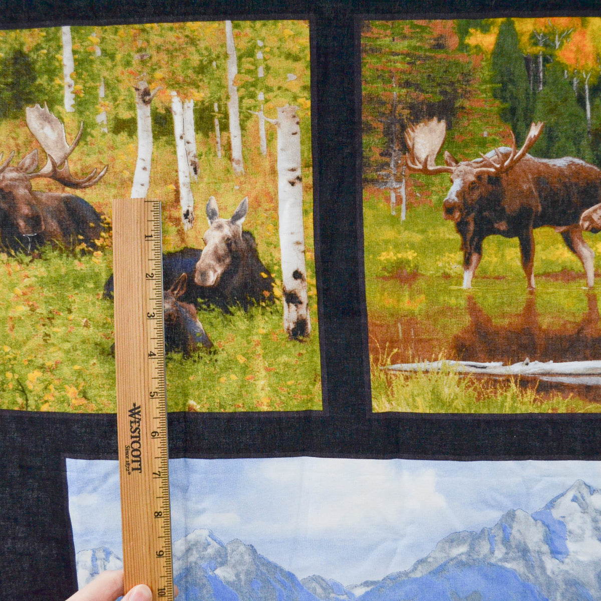 Moose Fabric Panel - 24" x 44" – Make & Mend