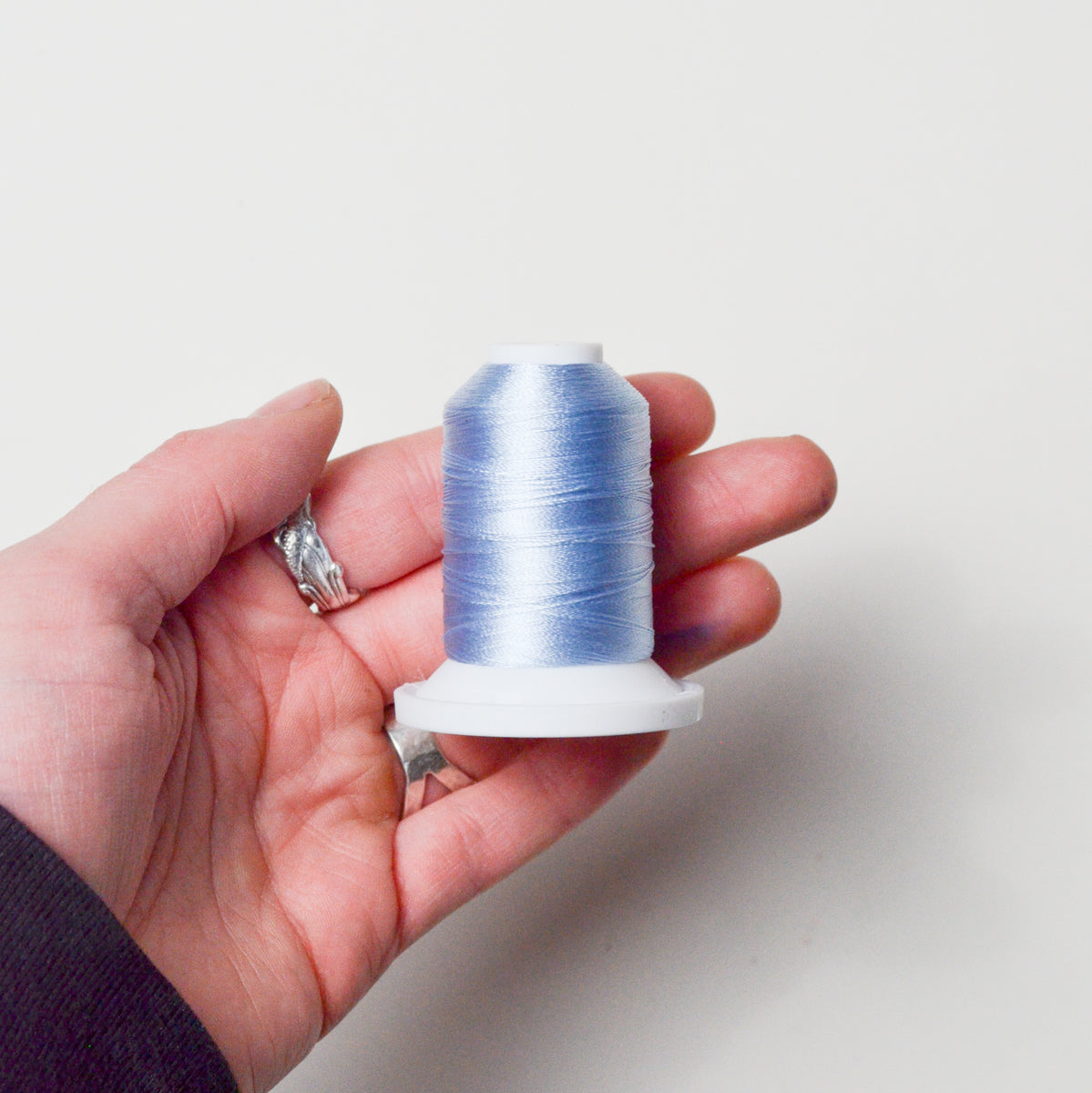 Ice Blue 2300 Robison-Anton Rayon 40 wt. Thread - Partial 1100 Yd Spoo ...