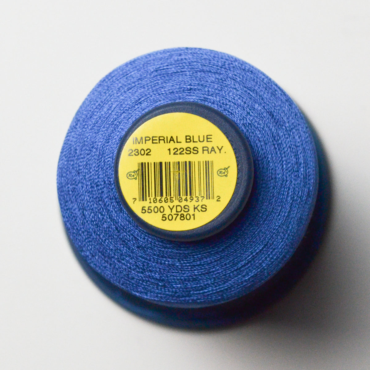 Imperial Blue 2302 Robison-Anton Rayon 40 wt. Machine Embroidery Threa ...