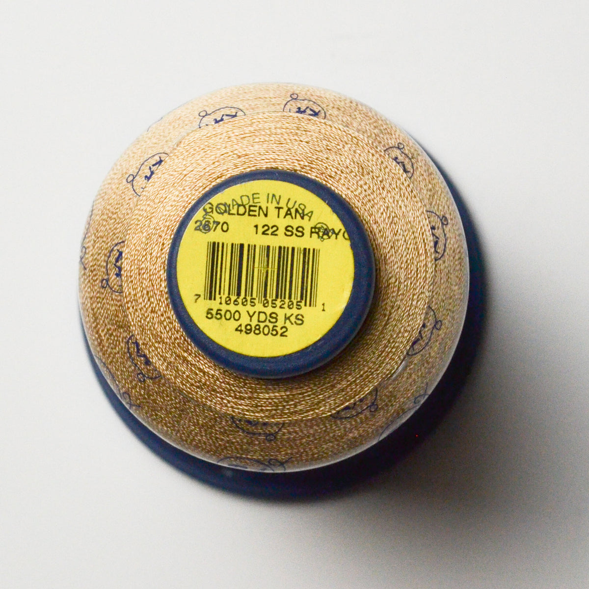 Golden Tan 2670 Robison-Anton Rayon 40 wt. Machine Embroidery Thread ...