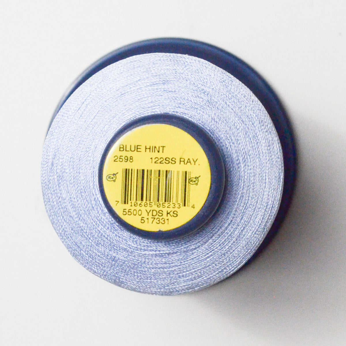 Blue Hint 2598 Robison-Anton Rayon 40 wt. Machine Embroidery Thread ...