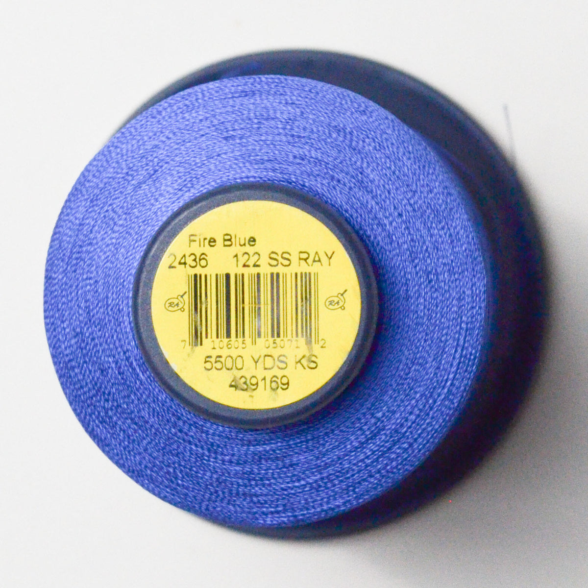 Fire Blue 2436 Robison-Anton Rayon 40 wt. Machine Embroidery Thread ...