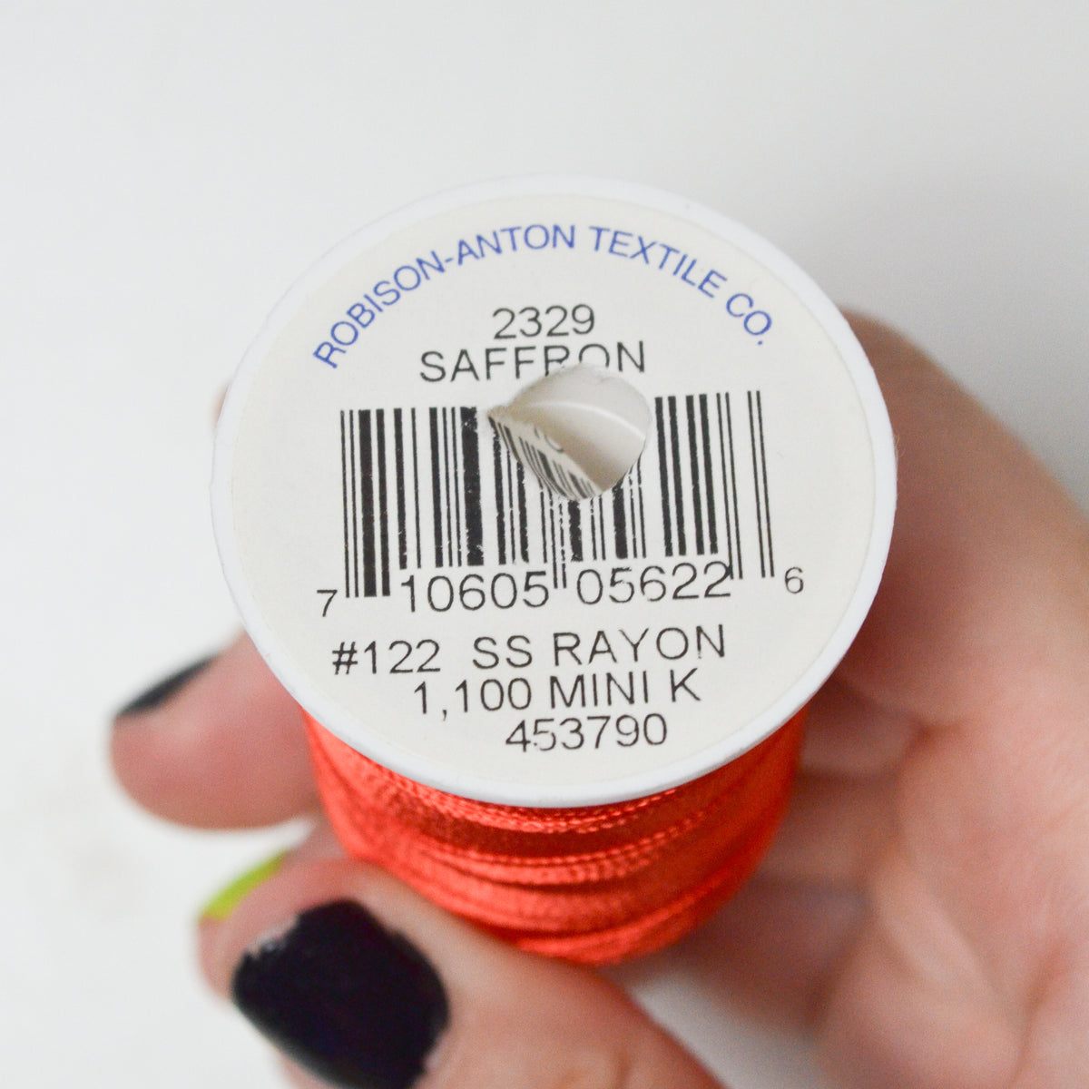 Saffron 2329 Robison-Anton Rayon 40 wt. Machine Embroidery Thread - 11 ...