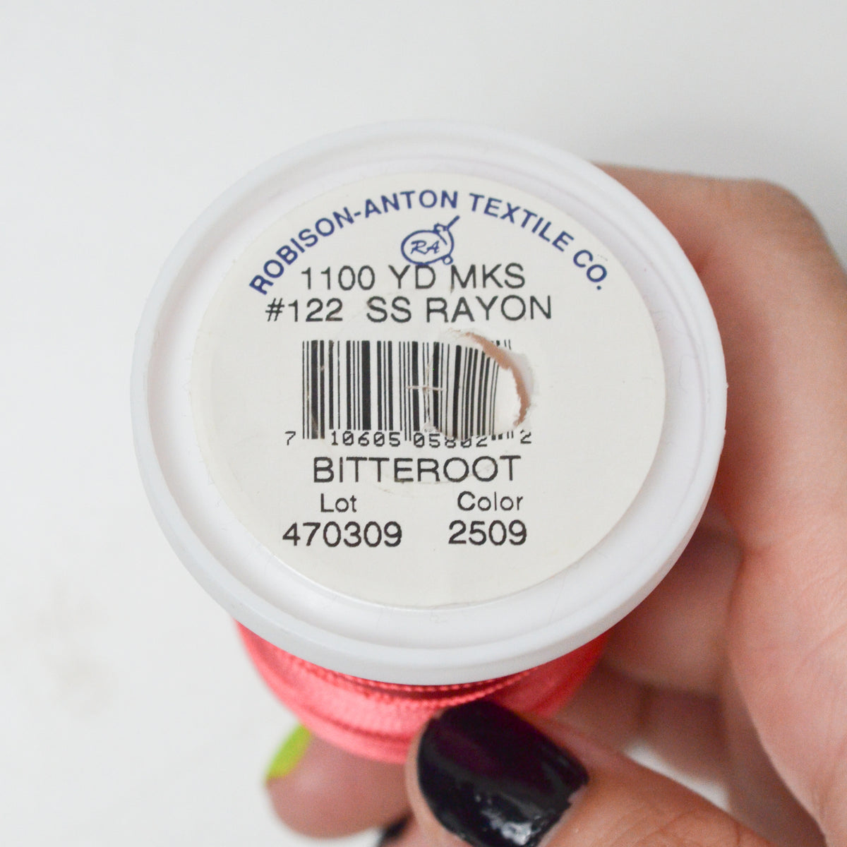 Bitterroot 2509 Robison-Anton Rayon 40 wt. Machine Embroidery Thread ...