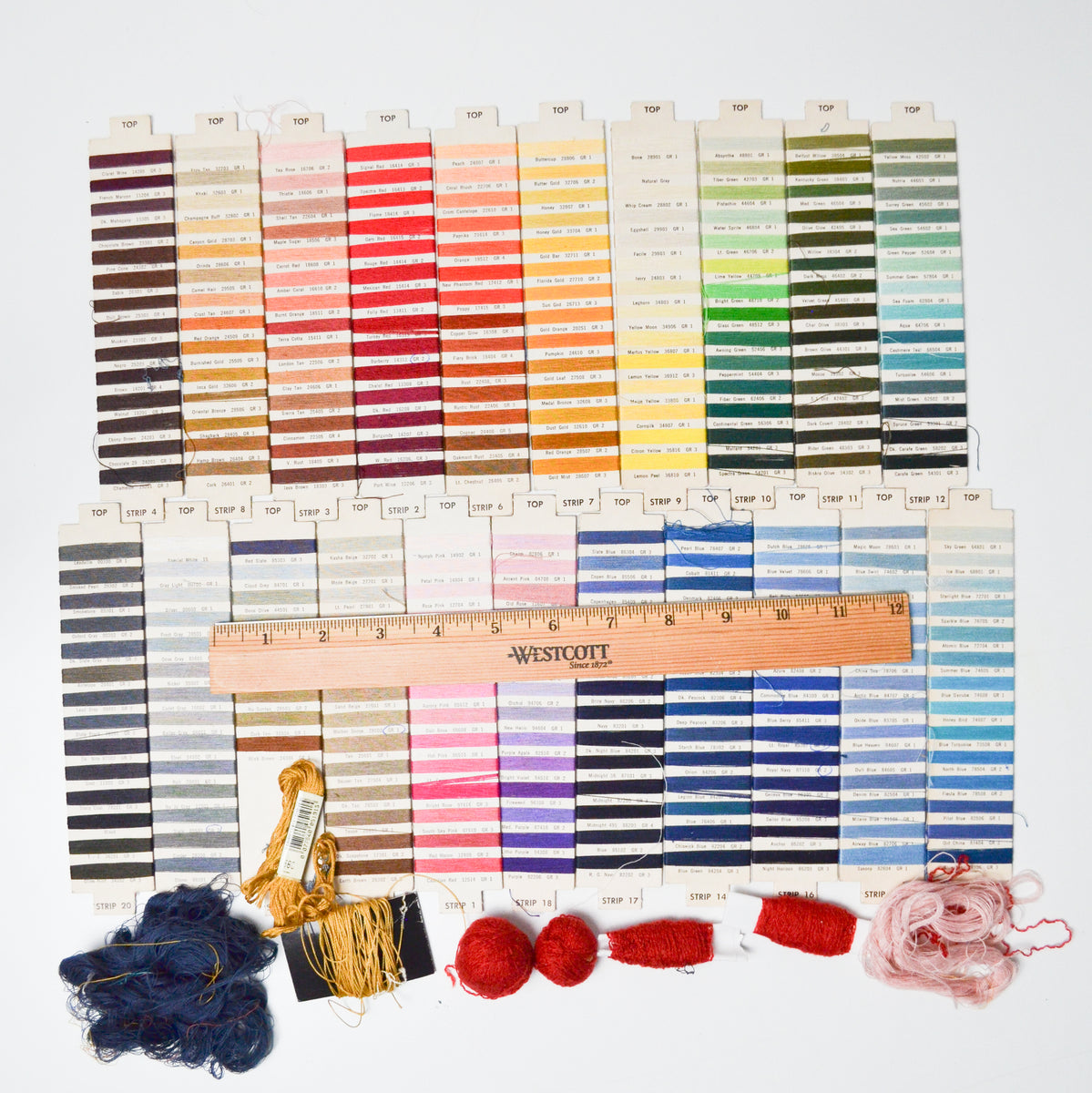 Rainbow Thread Sample Bundle – Make & Mend
